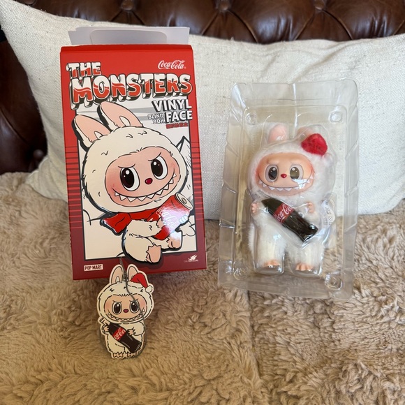Coca Cola | Toys | The Monsters Cocacola Series Vinyl Face Blind Box ...